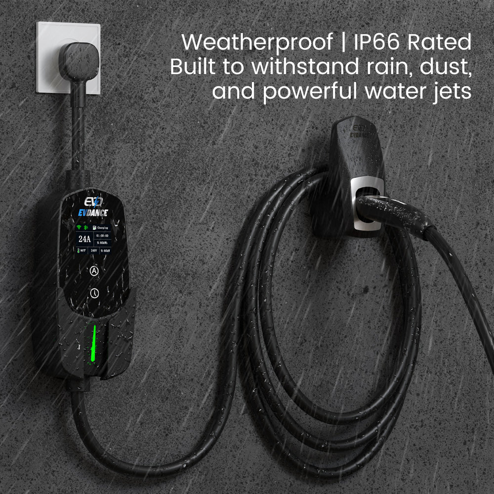 EVDANCE Level 2 Portable EV Charger | NEMA 14-50 J1772 Home EV Charger